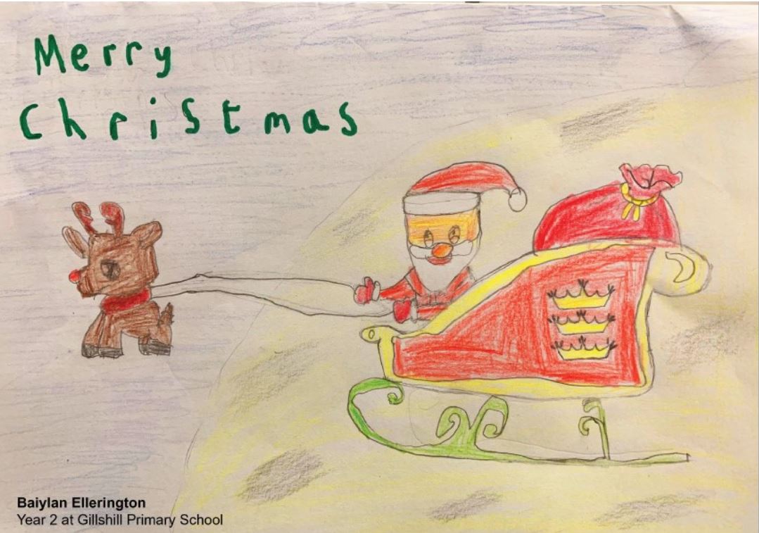 Winning pupil of Christmas card design competition announced - Hull CC News